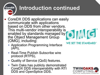 Interoperable DDS Strategies | PPTX | Operating Systems | Computer Software and Applications