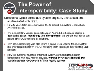 Interoperable DDS Strategies | PPTX | Operating Systems | Computer Software and Applications