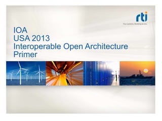 Interoperable Open Architecture Primer | PPTX