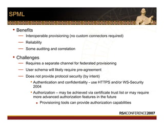 Interoperable Provisioning in a distributed world | PDF
