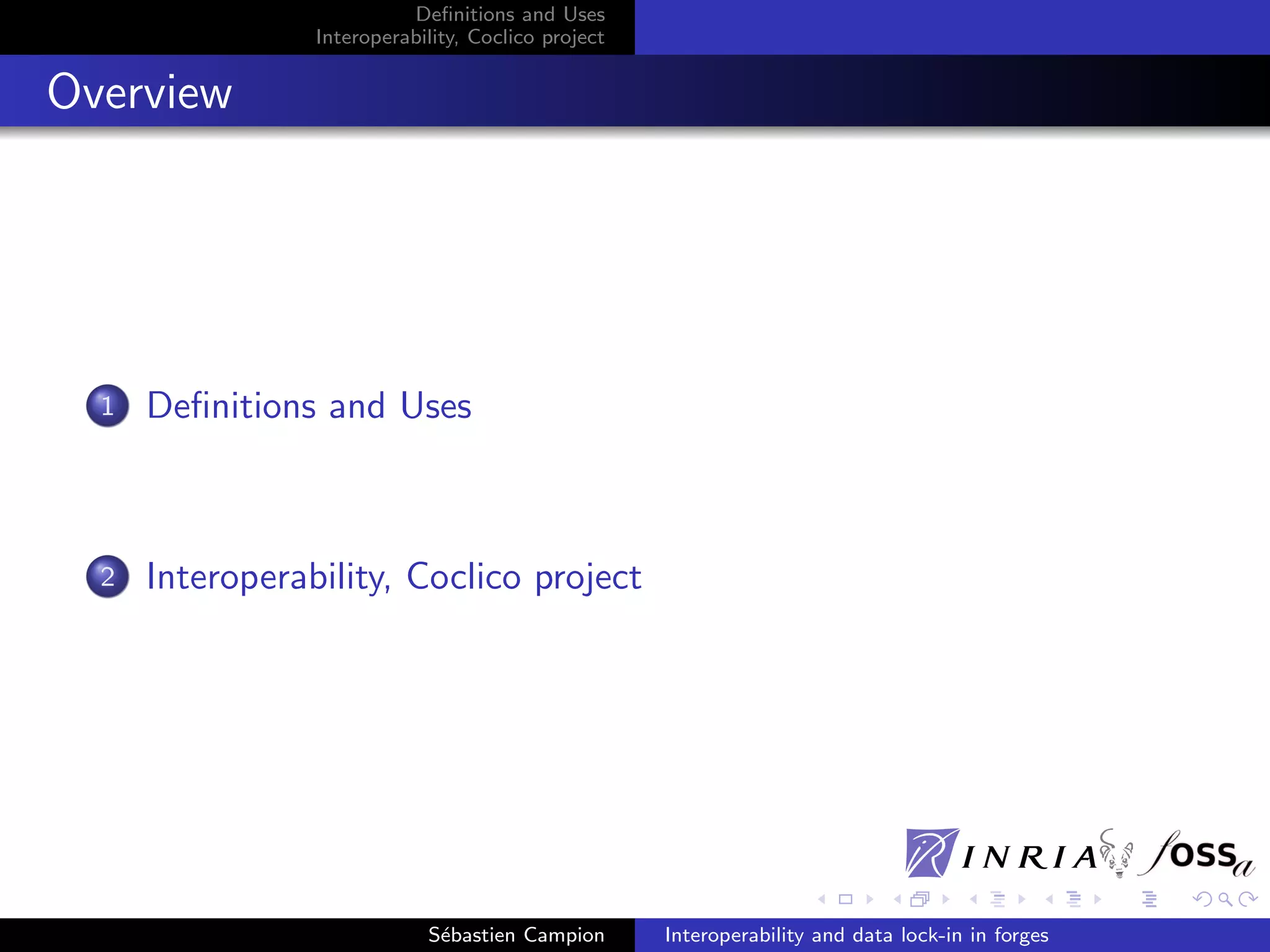 Interop in forge - fossa2010 | PPT