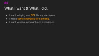 Interop with c in clojure | PPT