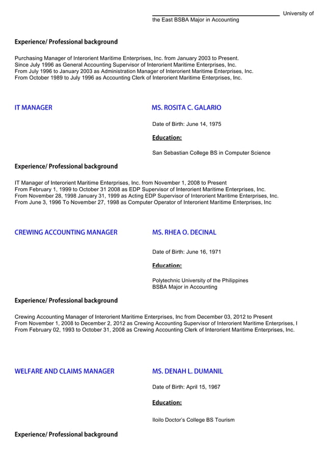 Crew Manning Agency-InterorientDMCC | PDF