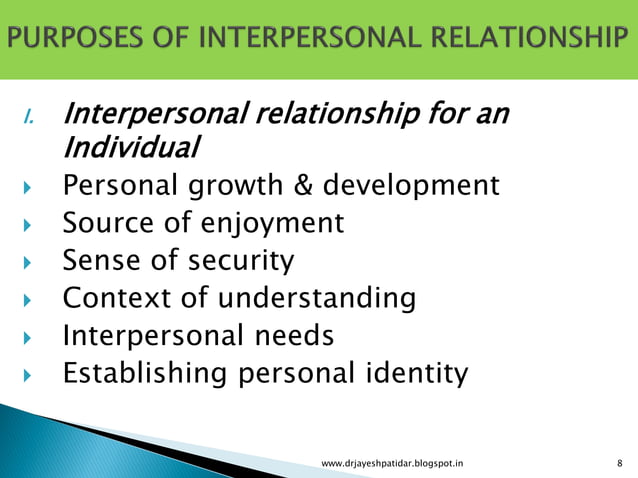 Interpersonal relationships | PDF