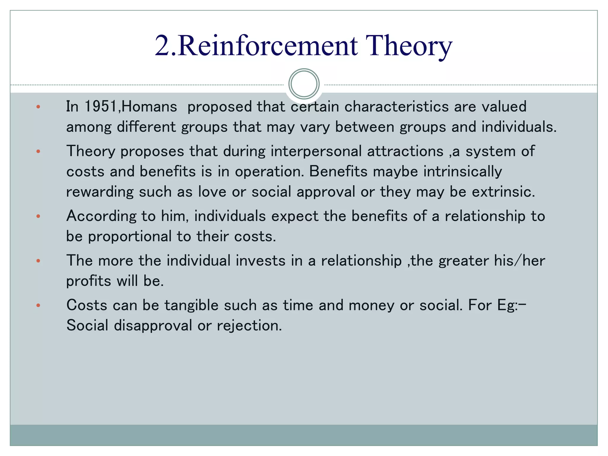 Interpersonal attraction (social psychology) | PPTX