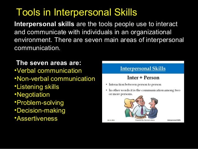 Interpersonal Skills Meaning