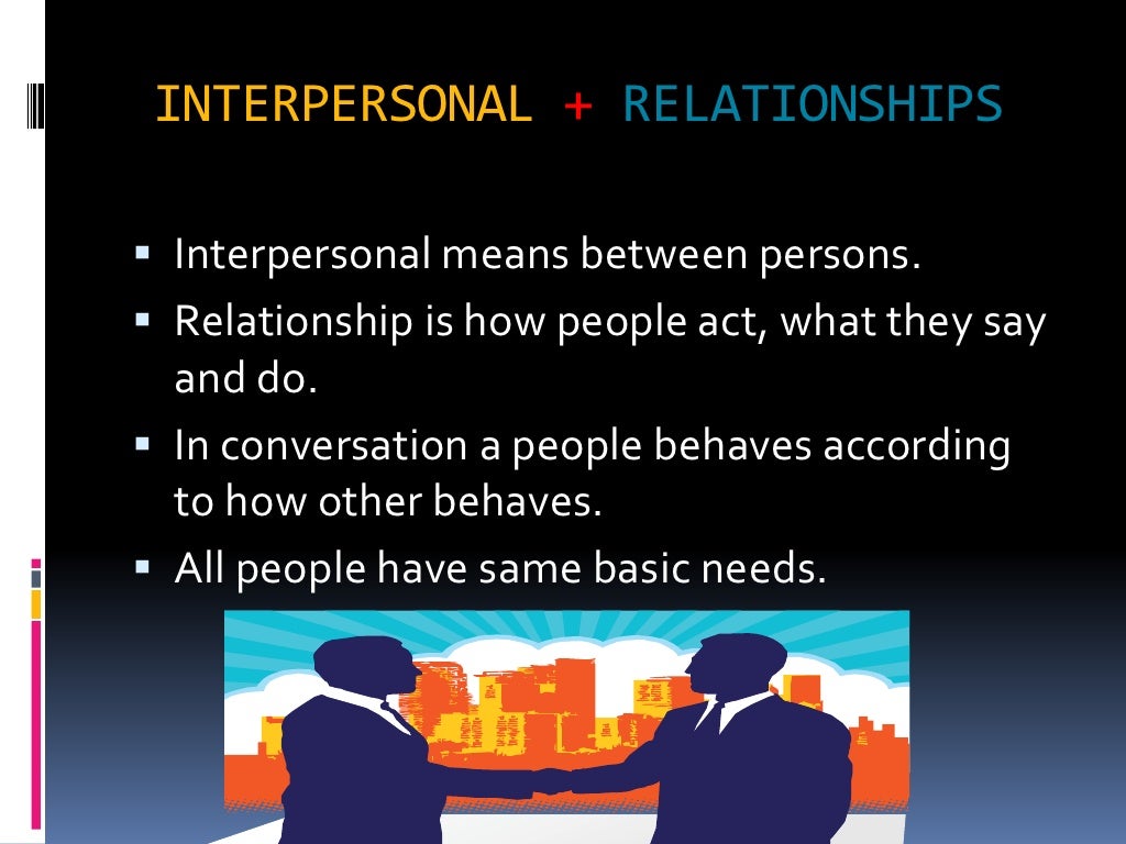 Interpersonal Behavior interpersonal-behavior