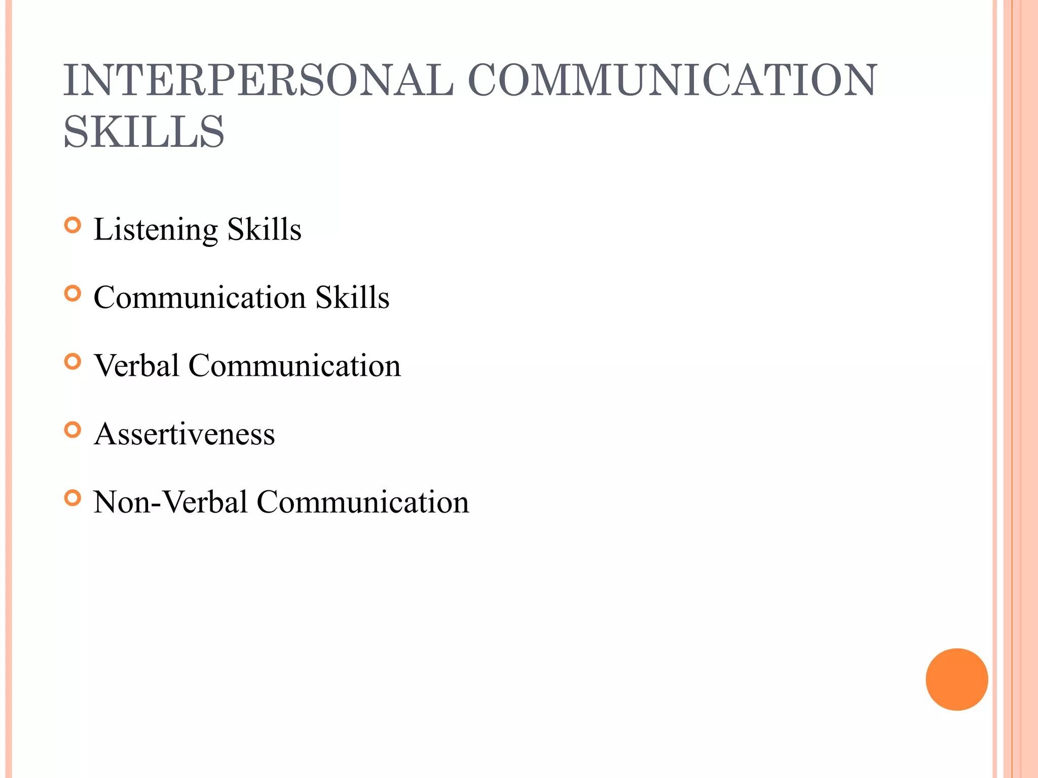 Interpersonal communication | PPT