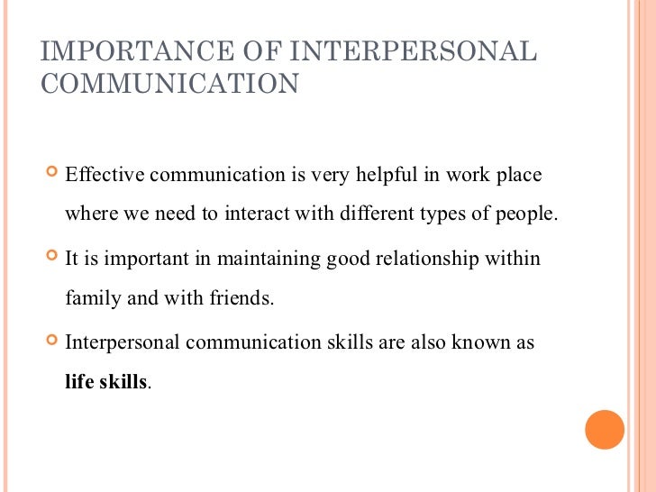 Important Of Interpersonal Communication Copywriterbiohorizons x fc2 Important Of Interpersonal Communication Copywriterbiohorizons x fc2
