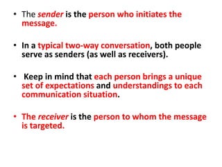 Interpersonal communication | PPTX