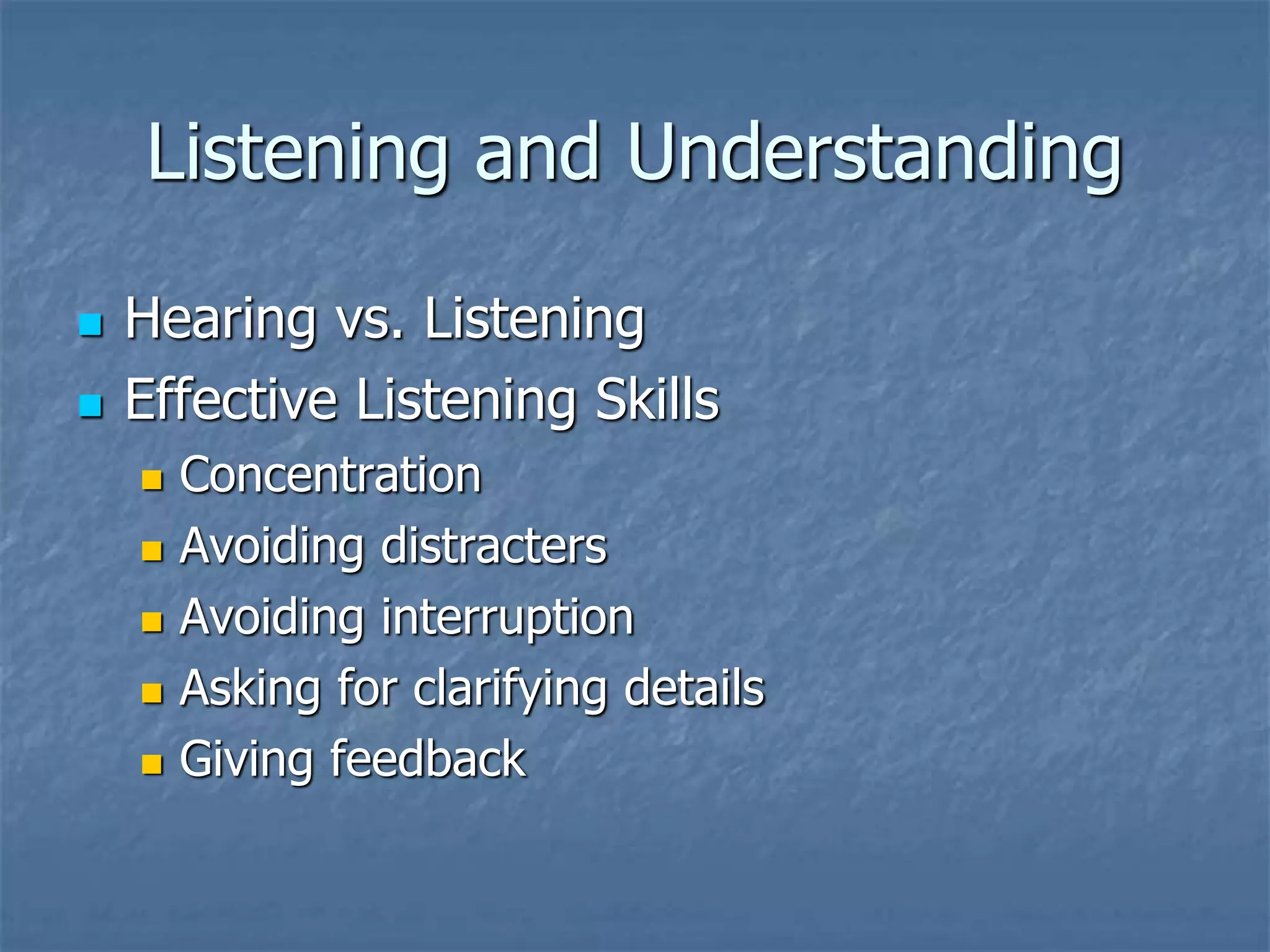 Interpersonal communication | PPT