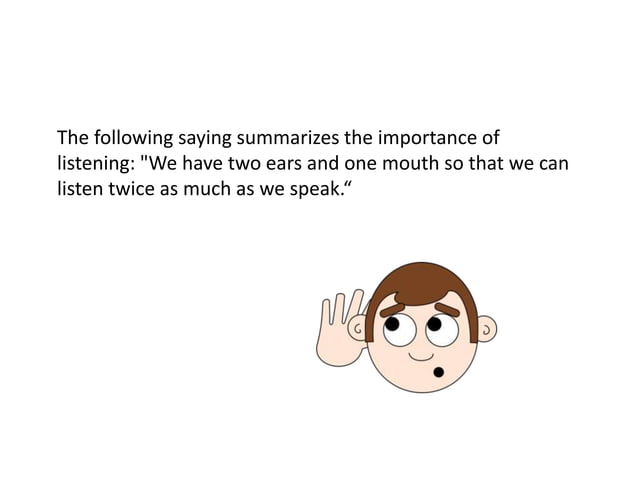 Interpersonal Communication, Listening and Feedback | PPT