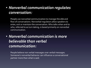 Interpersonal communication presentation non verbal communication | PPT