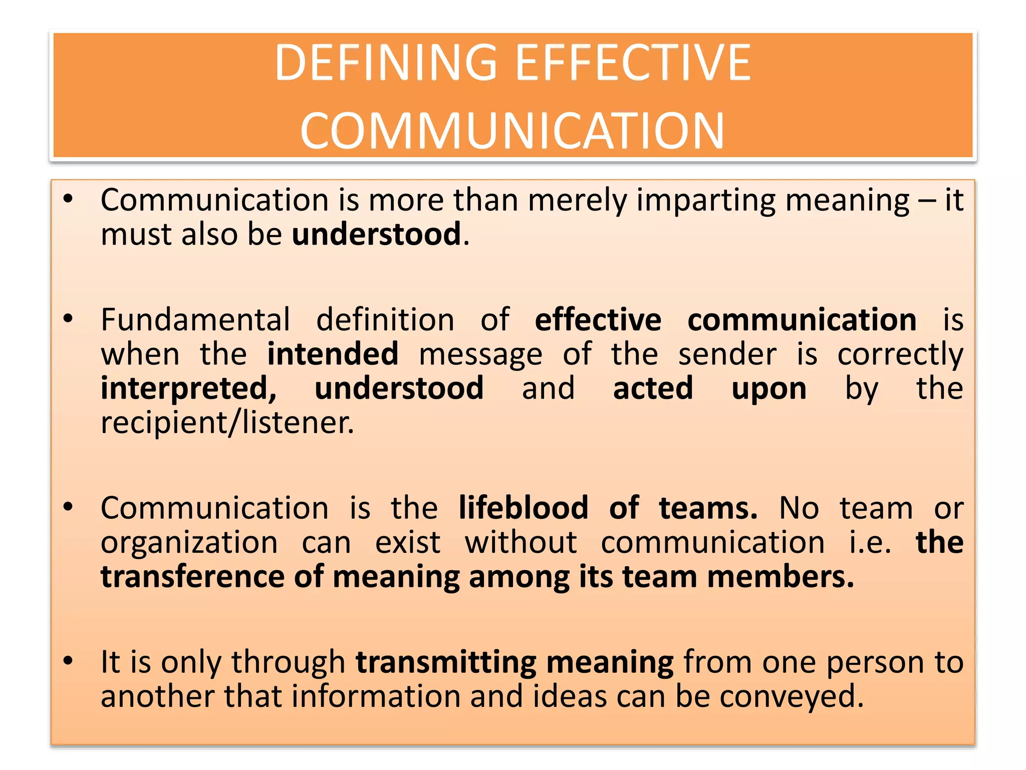 Interpersonal Communication & Presentation Skills | PPTX