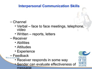 Inter personal communication skills | PPT