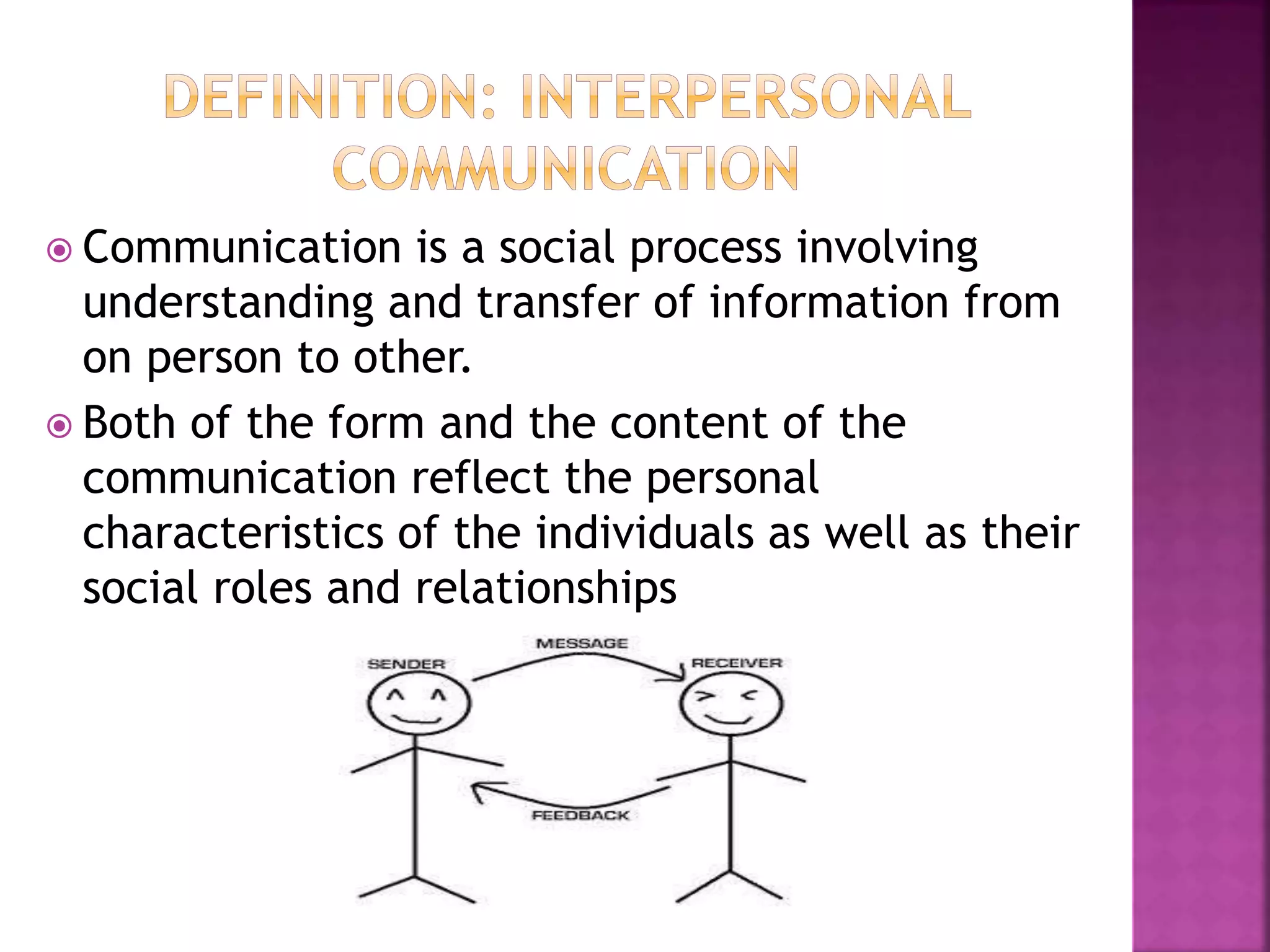 Interpersonal com skills | PPTX