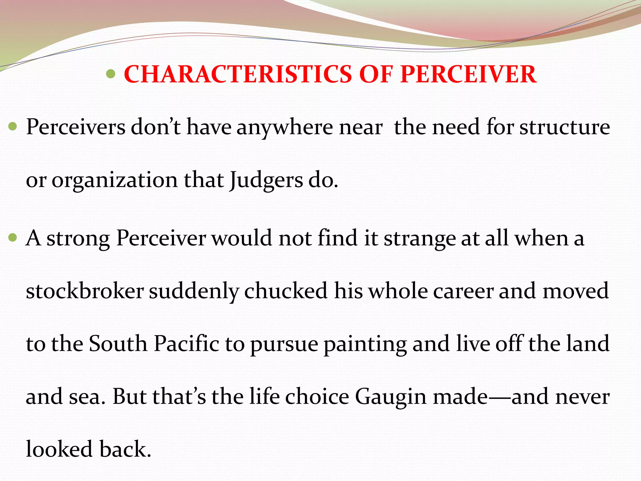 Interpersonal Perception Characteristics of perceiver and perceived | PPTX