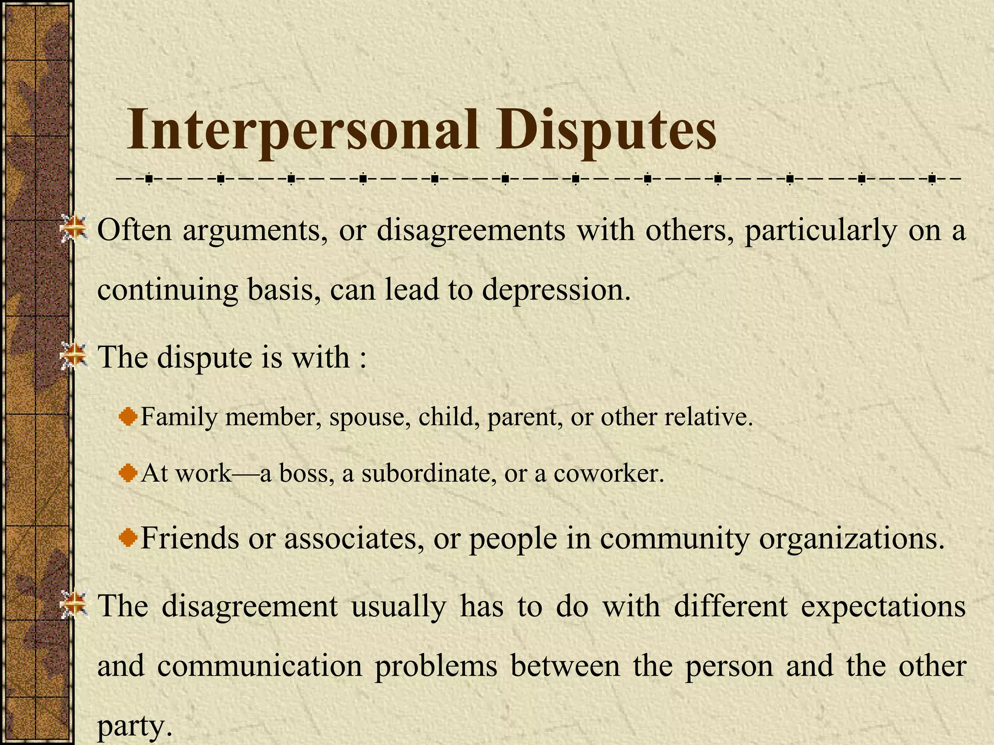 Interpersonal psychotherapy | PPT