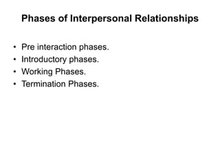 Interpersonal relation | PPT