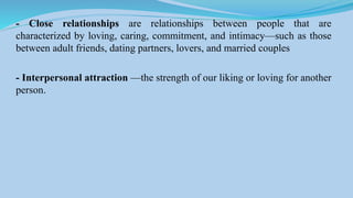 Interpersonal relations | PPTX | Parenting Babies and Toddlers | Parenting