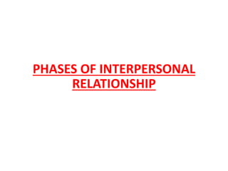 Interpersonalrelationship converted | PDF