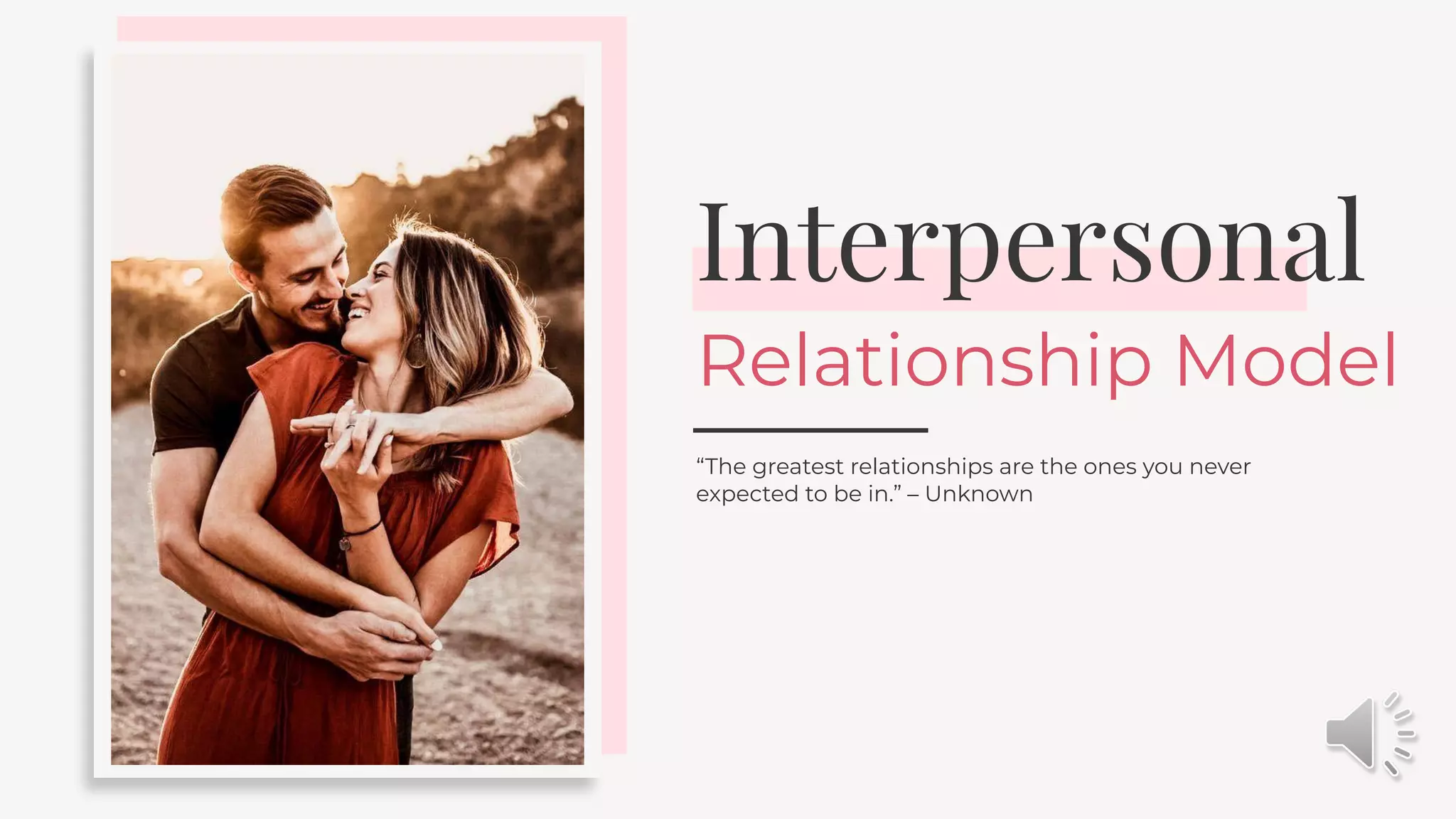 Interpersonal relationship model | PPT