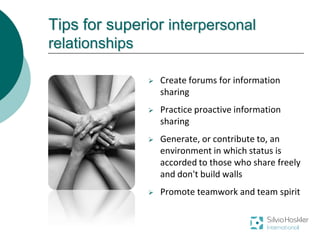 Interpersonal Relationship At Workplace