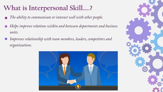 Interpersonal skill | PPT