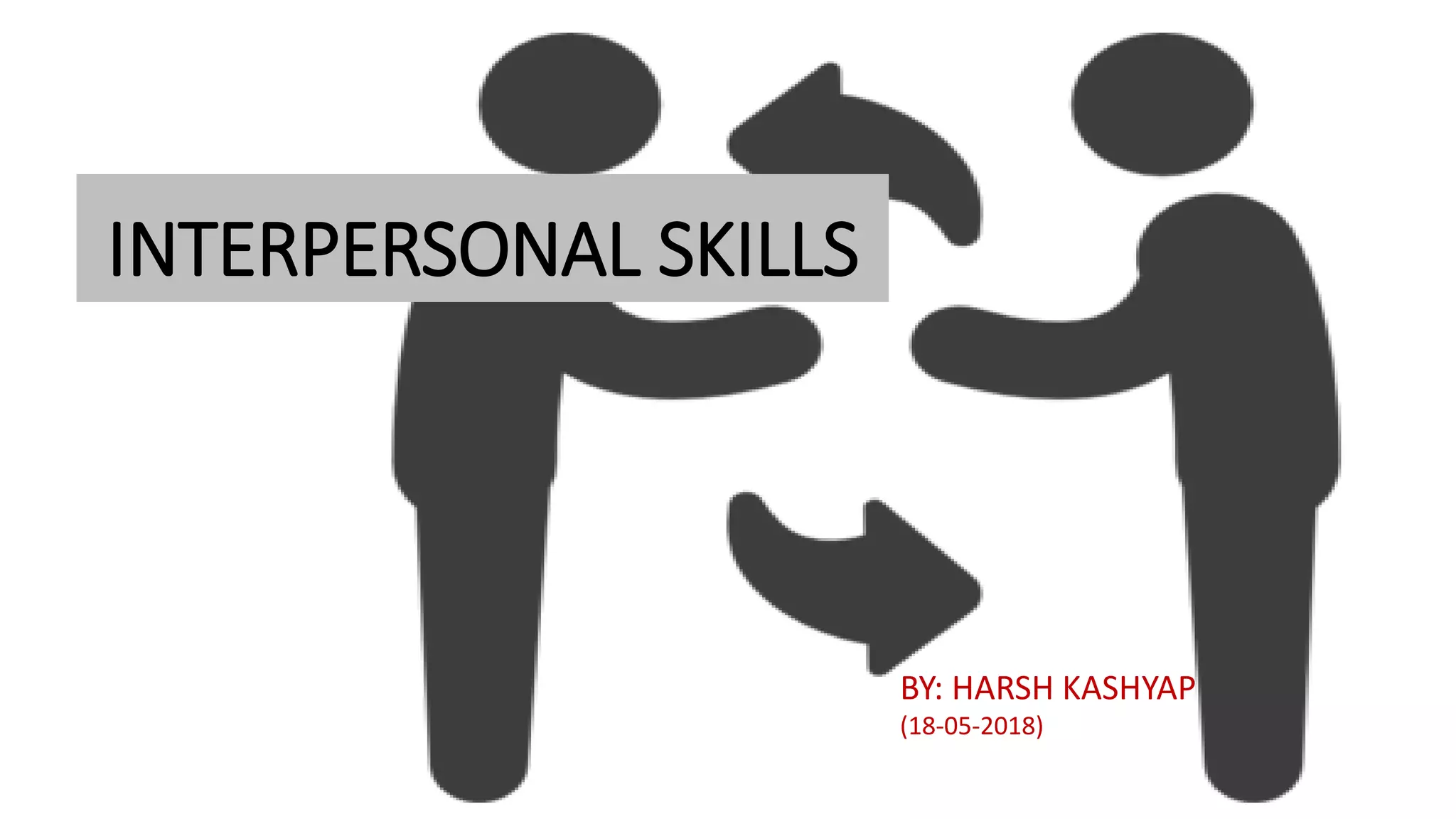 INTERPERSONAL SKILLS | PPTX