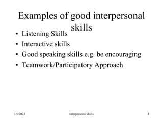 INTERPERSONAL SKILLS.PPT