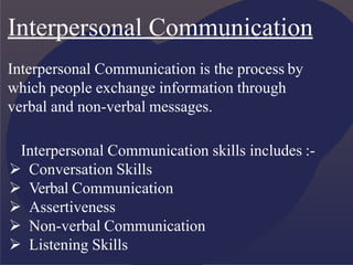 INTERPERSONAL communication SKILLS VTU 2ND SEM COMMUNICATIVE ENGLISH.pptx