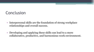 VCONNECT OR ICONNECT: Power of Interpersonal Skills | PPTX