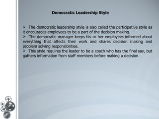 Interpersonal skills (Leadership) | PPT