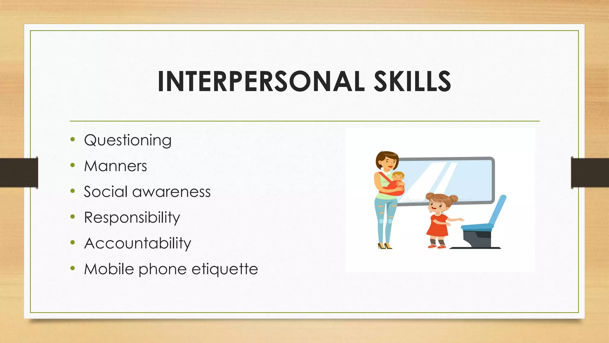 Interpersonal skills for effective relationships | PPT