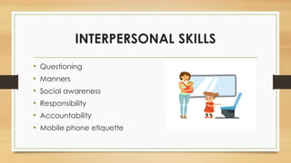 Interpersonal skills for effective relationships | PPT