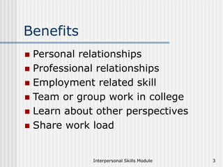 Interpersonal Skills Presentation.ppt