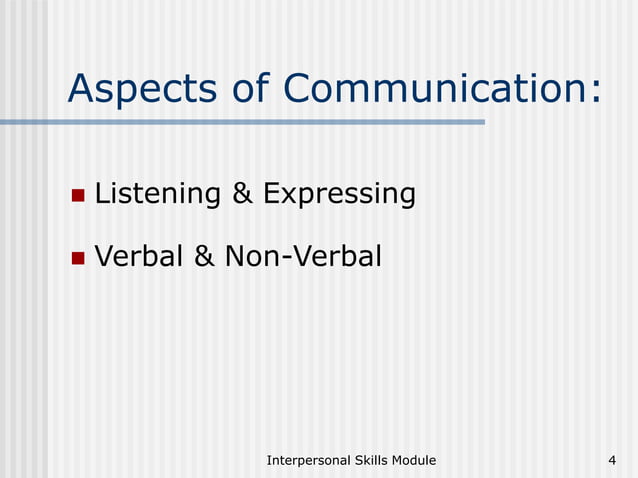 Interpersonal Skills Presentation.ppt