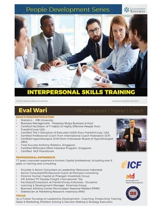 Interpersonal Skills Training by Coach Eval | PDF