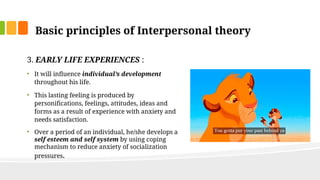 Interpersonal theory in Psychiatric Nursing | PPTX