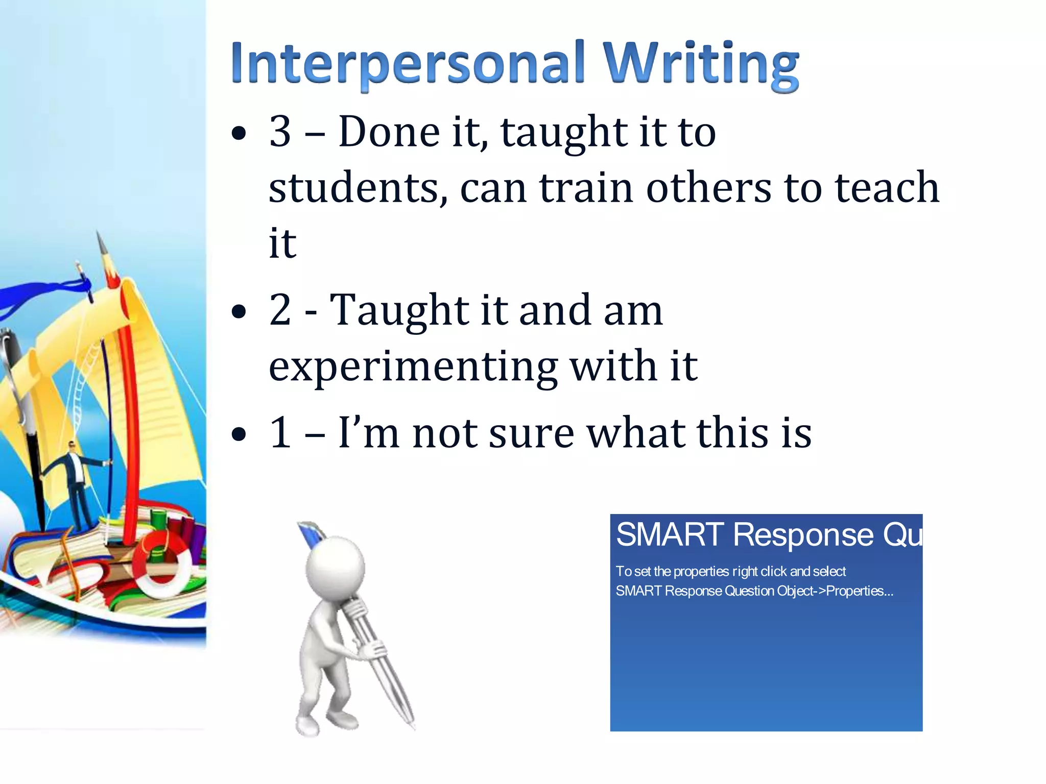 Interpersonal writing collaboration v3 | PPTX