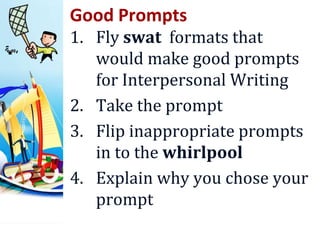 Interpersonal writing collaboration v3 | PPTX