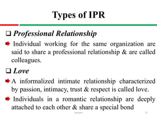 Interpersonel relationship (ipr) | PPT