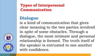 interpersonnal communication.pptx | Family and Relationships