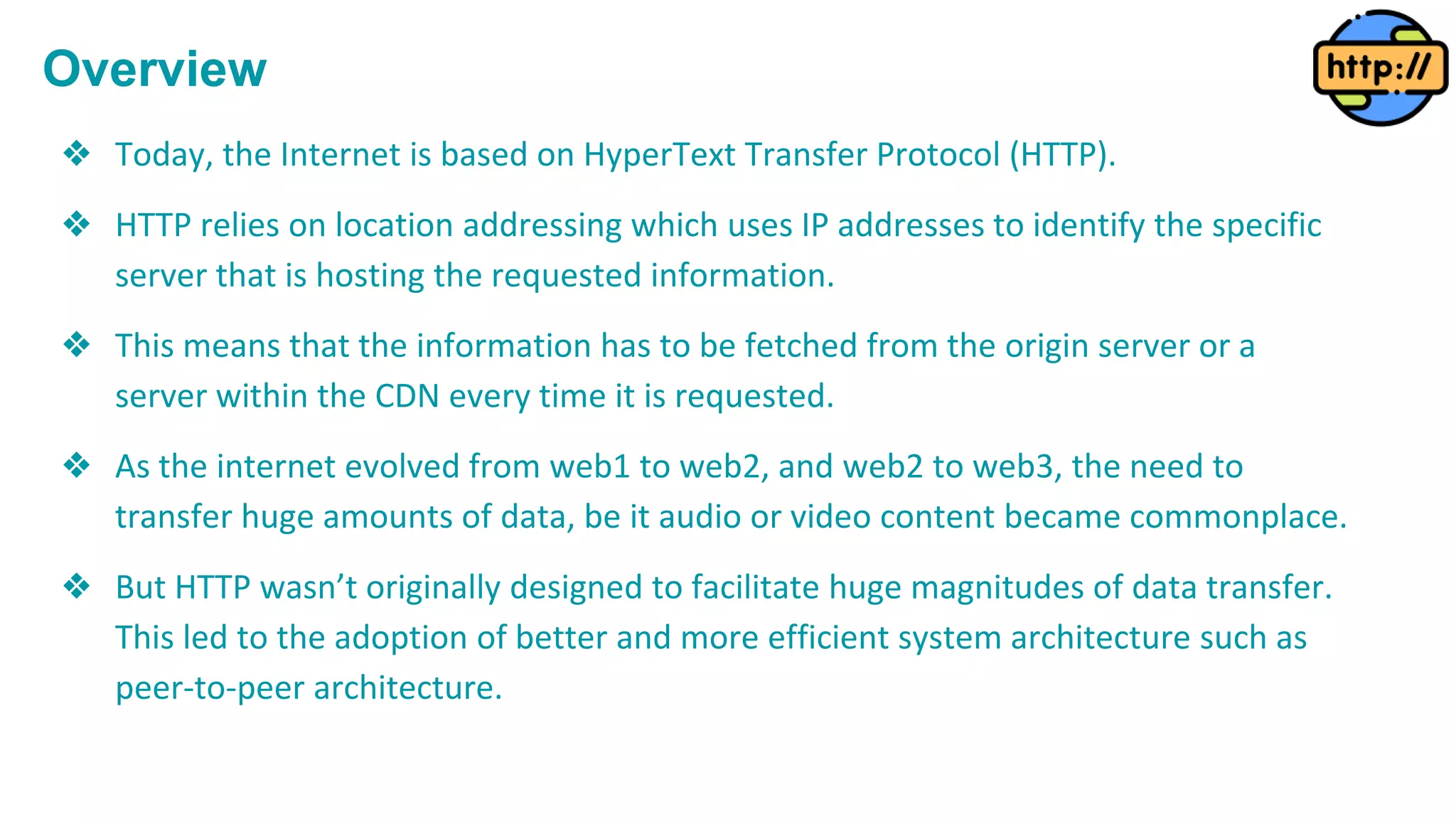 Interplanetary File System.pptx | Computer Networking | Computing