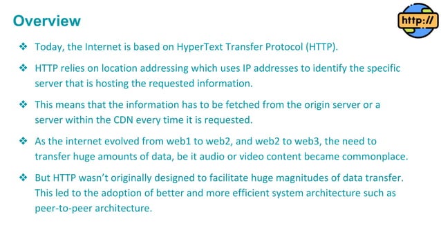 Interplanetary File System.pptx | Computer Networking | Computing