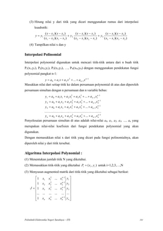 Interpolasi | PDF
