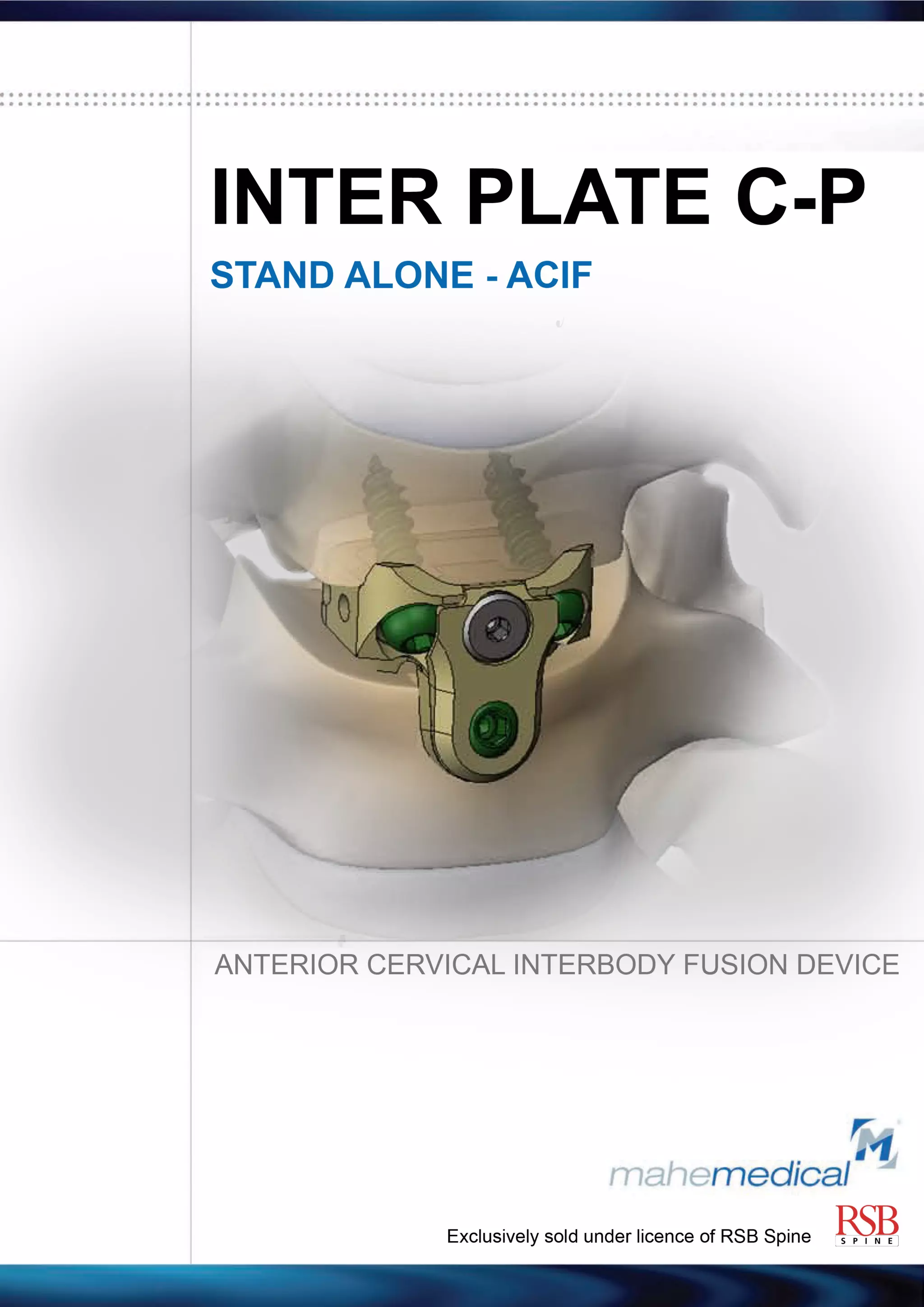 Cervical Stand-alone - Fusion Implant | PDF