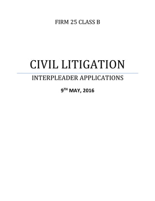 Interpleader.final | PDF