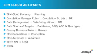 nter-pod Revolutions: Connected Enterprise Solution in Oracle EPM Cloud | PPT