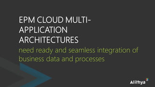 nter-pod Revolutions: Connected Enterprise Solution in Oracle EPM Cloud ...